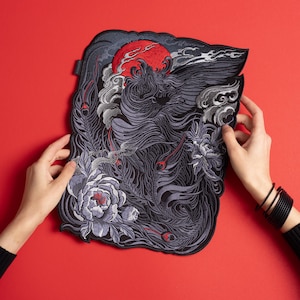 Phoenix Patch, Back Patch, Patches for Jackets, Mythical Bird, Fashion ...