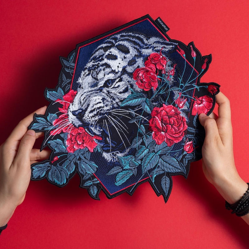 Tiger Patch for Clothes - Etsy