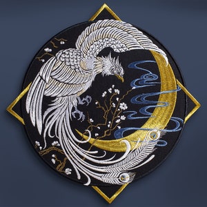 Phoenix Ring, Phoenix Patch, Iron on Patch, Mythical Creatures ...