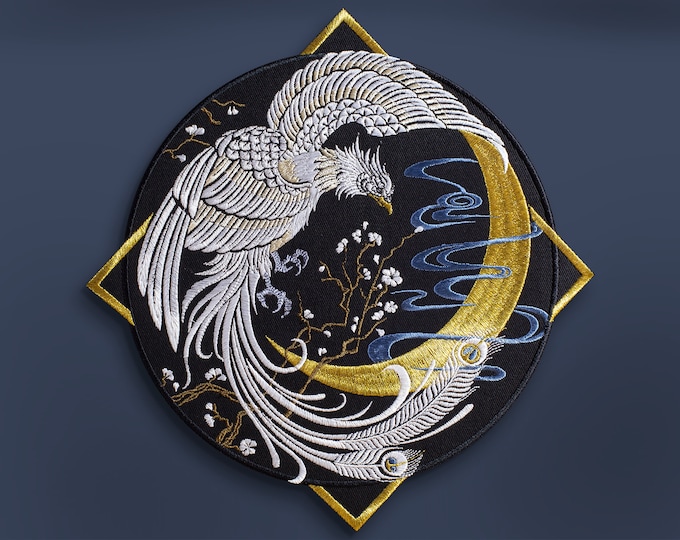 Phoenix Ring, Phoenix Patch, Iron on Patch, Mythical Creatures ...