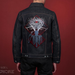 Deer Skull Patch: Wendigo Mythical Medieval Animal Goth Embroidered ...