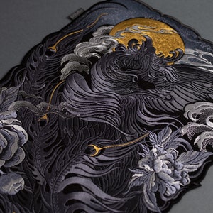 Phoenix Patch, Back Patch, Patches for Jackets, Mythical Bird, Fashion ...