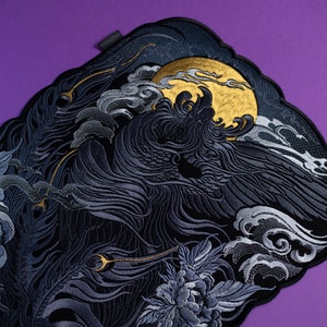 Phoenix Patch, Back Patch, Patches for Jackets, Mythical Bird, Fashion ...