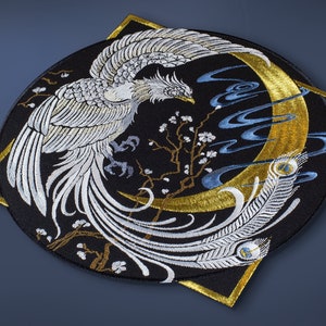 Phoenix Ring, Phoenix Patch, Iron on Patch, Mythical Creatures ...