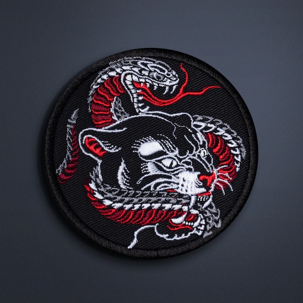 Snake Patch - Etsy