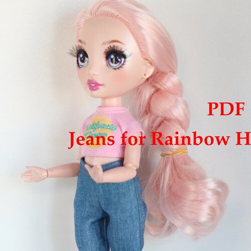 Tutorial for Rainbow High Clothes for Dolls PDF Corset for - Etsy Canada