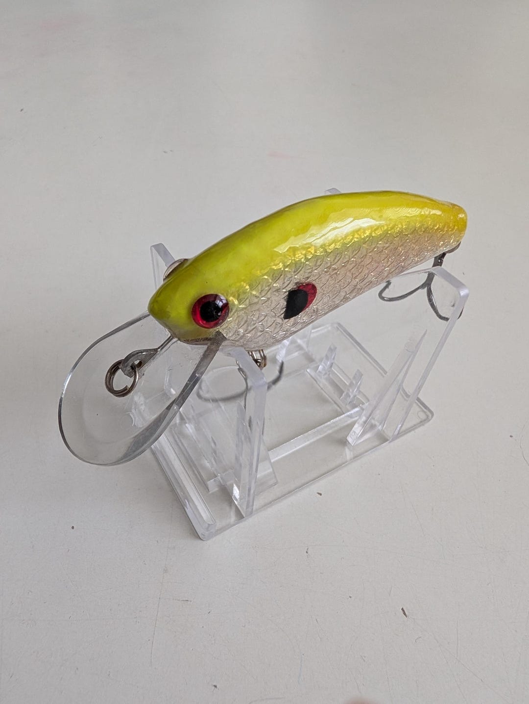 Lazer Lure Balsa Crankbait in Chartreuse Foil Coldwater - Etsy
