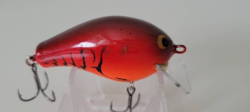 Custom Mark Restivo Bagley B2 Squarebill in Bama Red Craw Memorabilia ...