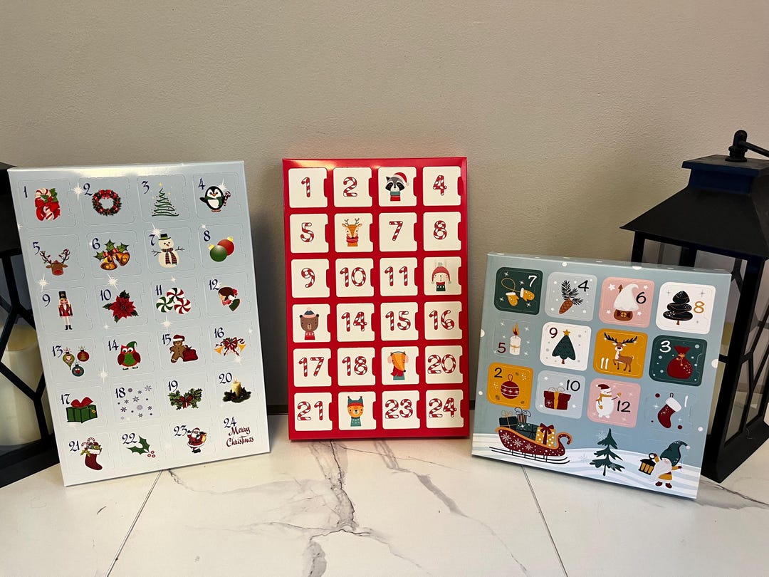 DIY Christmas Advent Calendar - Etsy