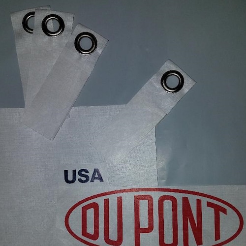 8 Dupont Tyvek Ultralight Adhesive Grommet Tabs - Etsy
