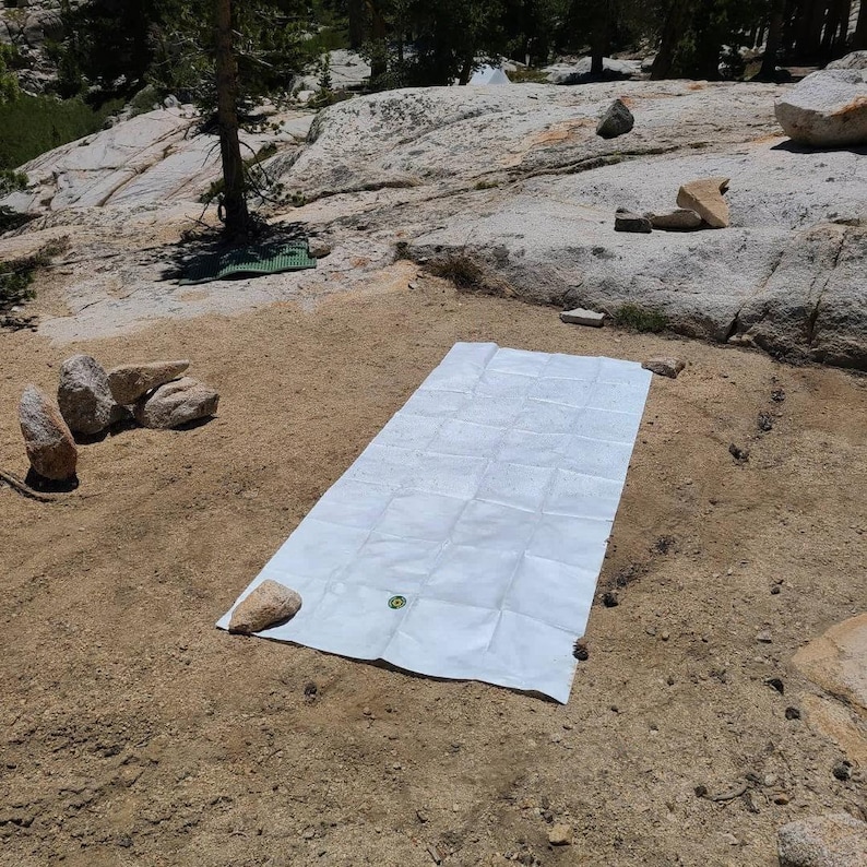 4 X 7 Ft SOFT Tyvek Fabric Ground Cloth Sheet Tent Footprint 1443R - Etsy
