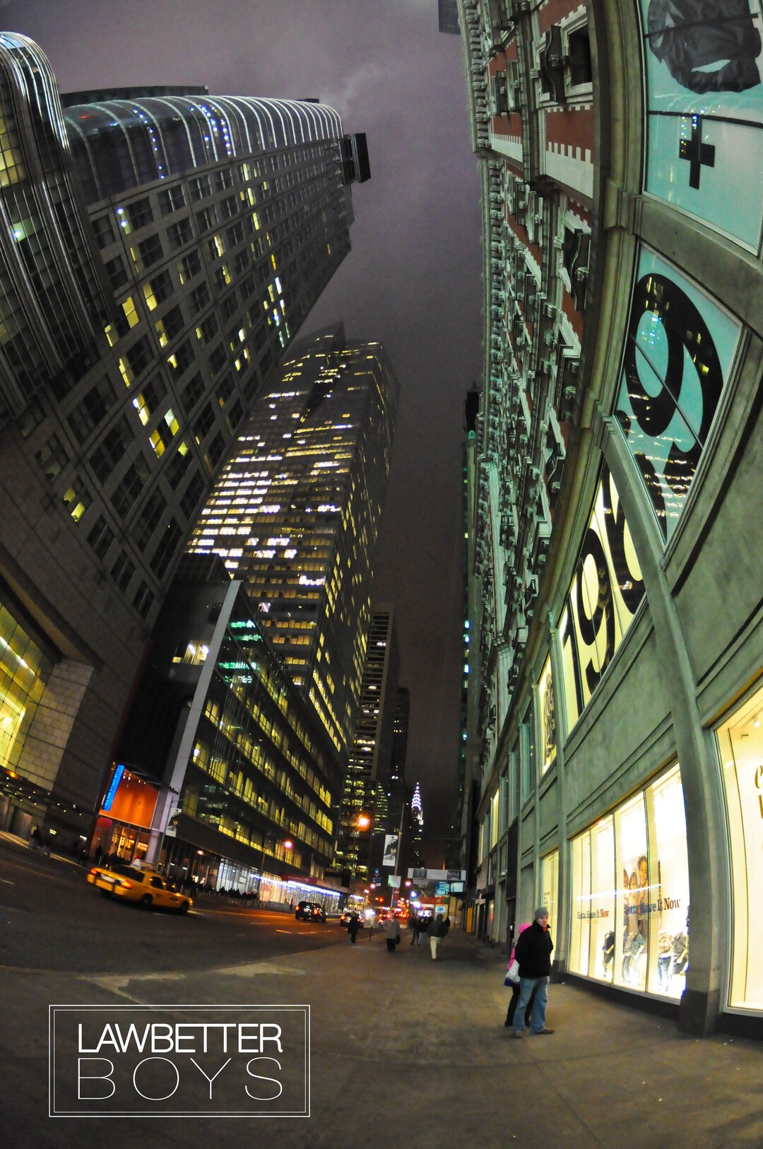 New York City Night Print - Etsy