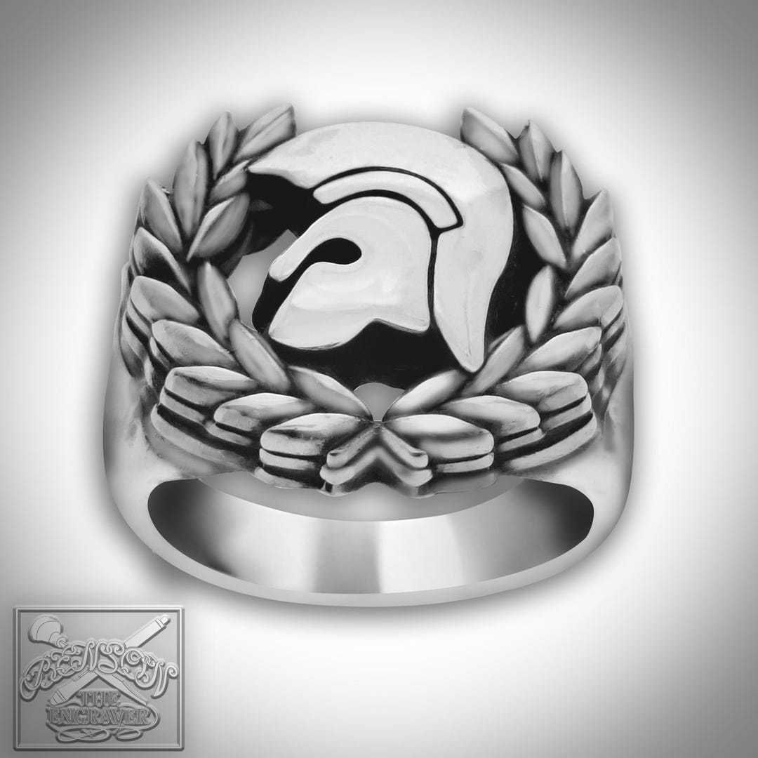 Ring - Laurel Wreath Trojan Records Signet Ring – 100% Handcrafted ...