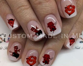 Halloween Nail Art - Etsy