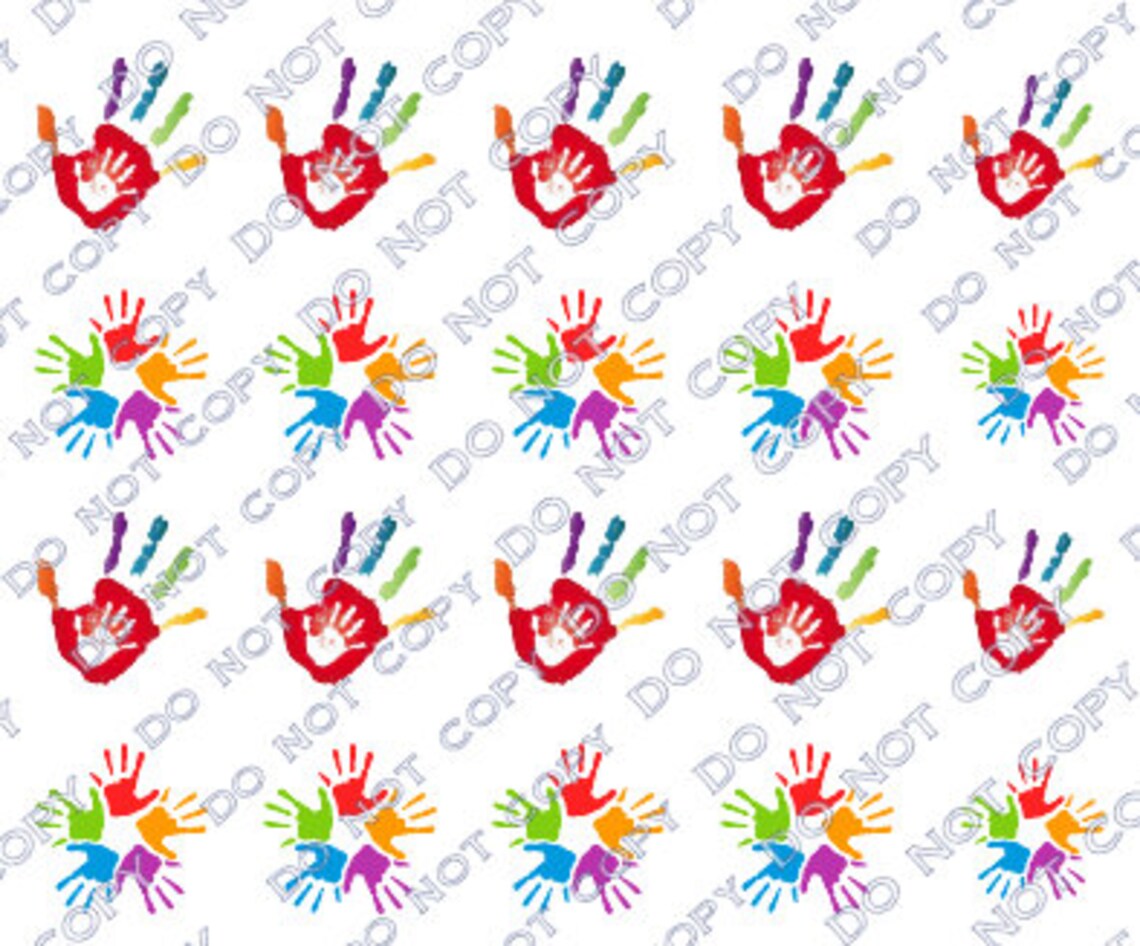 Autism Awareness Nail Art, Autism Nail Decal, Autism Awareness Puzzle ...