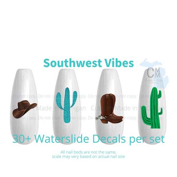 Cowboy Nails - Etsy