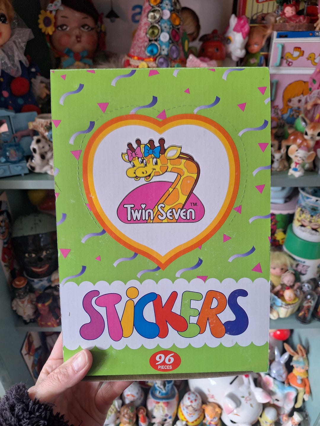 Complete Box of Twin 7 Vintage Stickers - Etsy