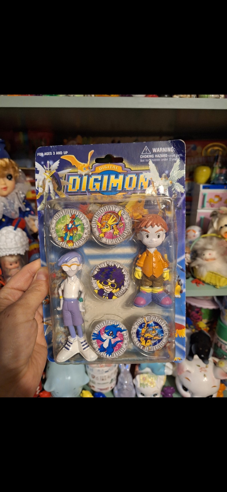 DIGIMON Bootleg Figures From the Early 2000s - Etsy