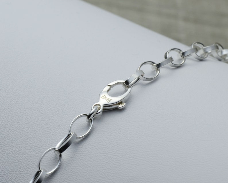 Sterling Silver Charm Bracelet, Dainty Bracelet for Girls, Petite Solid ...