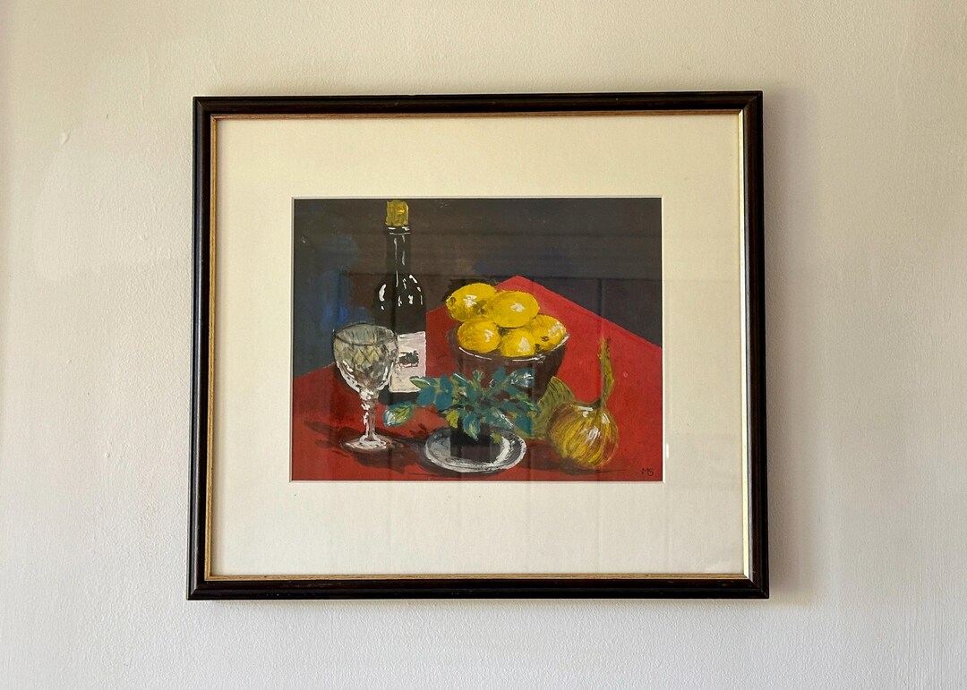 Contemporary Still Life Painting, Table Setting, Original Artwork ...