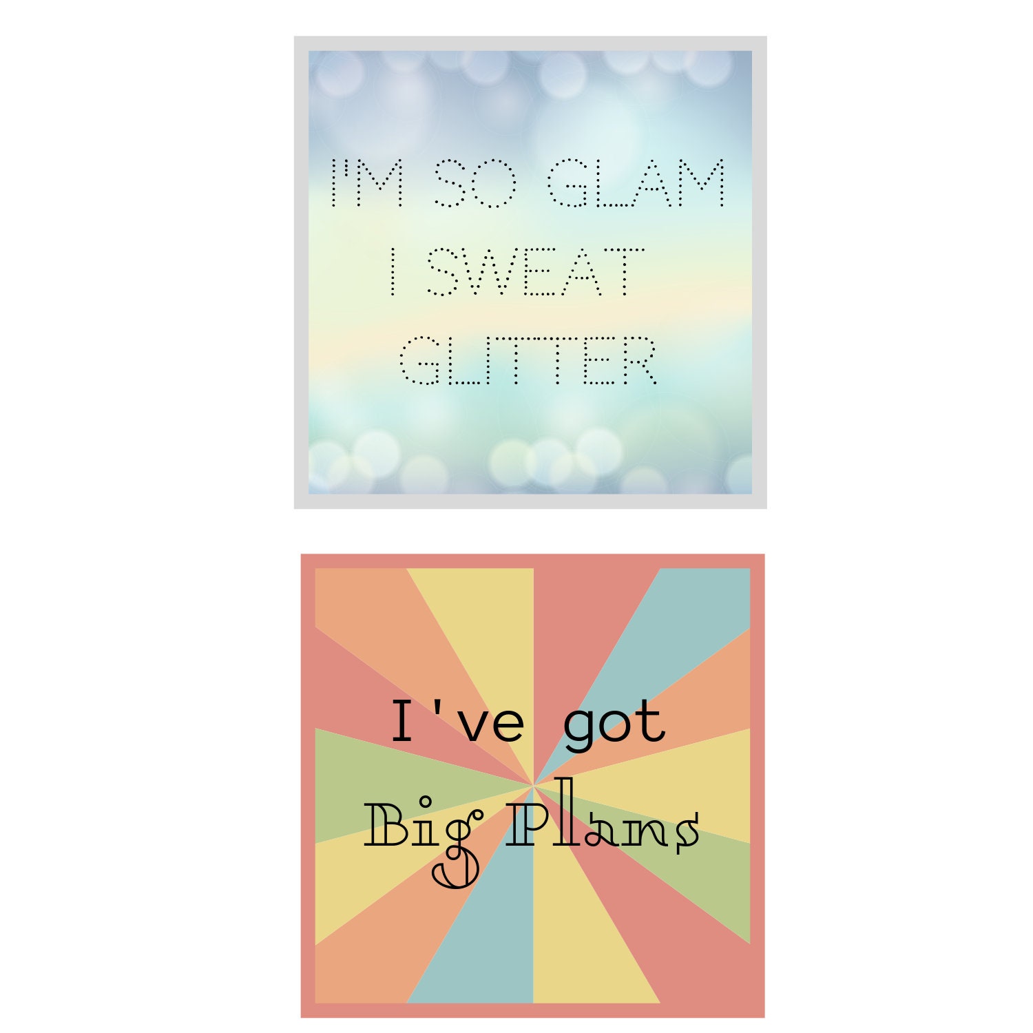 Printable Motivational Quotes Stickers small 2 Inch - Etsy