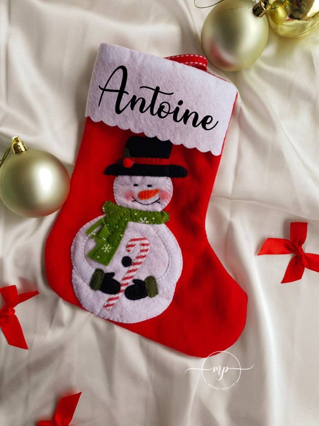 Personalized Christmas Boot, Personalized Christmas Socks, Christmas ...