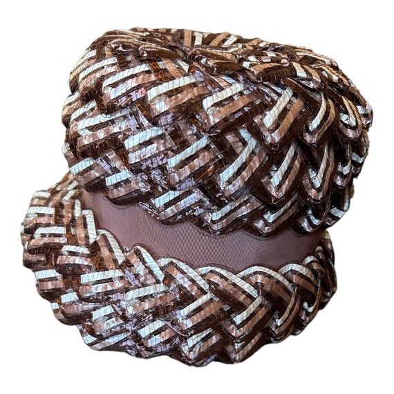 Marshall Field Bucket Hat. 1960s. Straw Hat. Never wo… - Gem