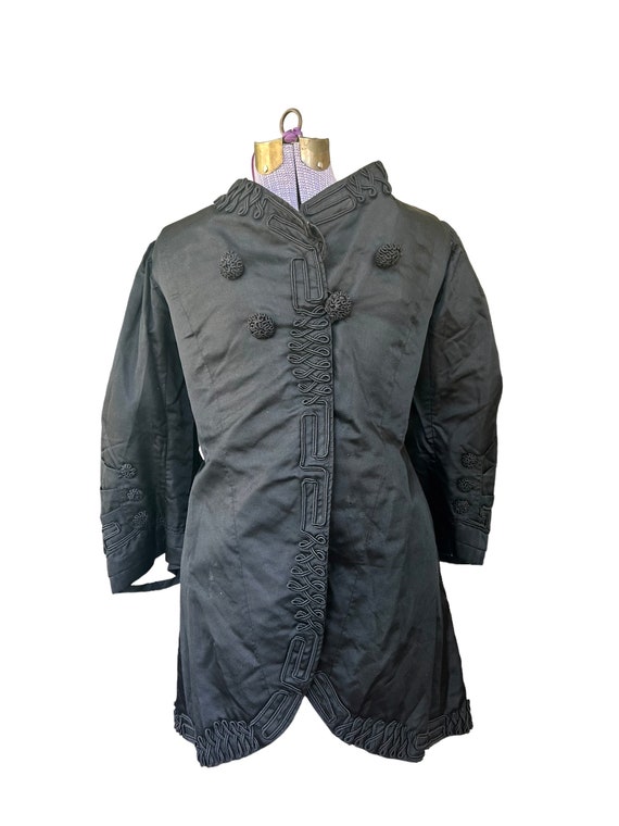 19th Cent. 1890s Victorian Womens Top Jacket- Overco… - Gem