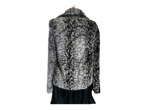 Laura Ashley Fur Coat. Vintage Gray Faux Fur. Womens … - Gem