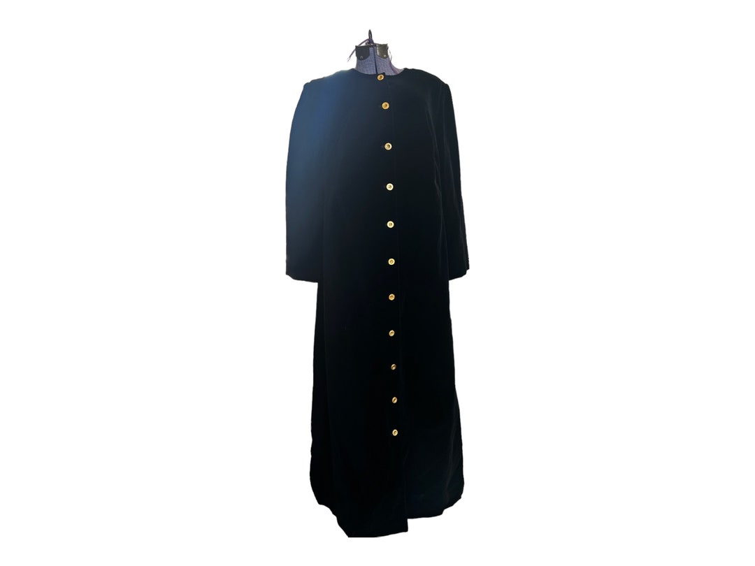 1920s Velvet Vintage Overcoat. Beautiful Evening Wear. Fully Lined ...