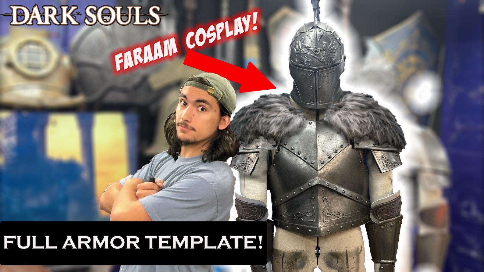 Faraam Armor FOAM Cosplay TEMPLATE - Etsy