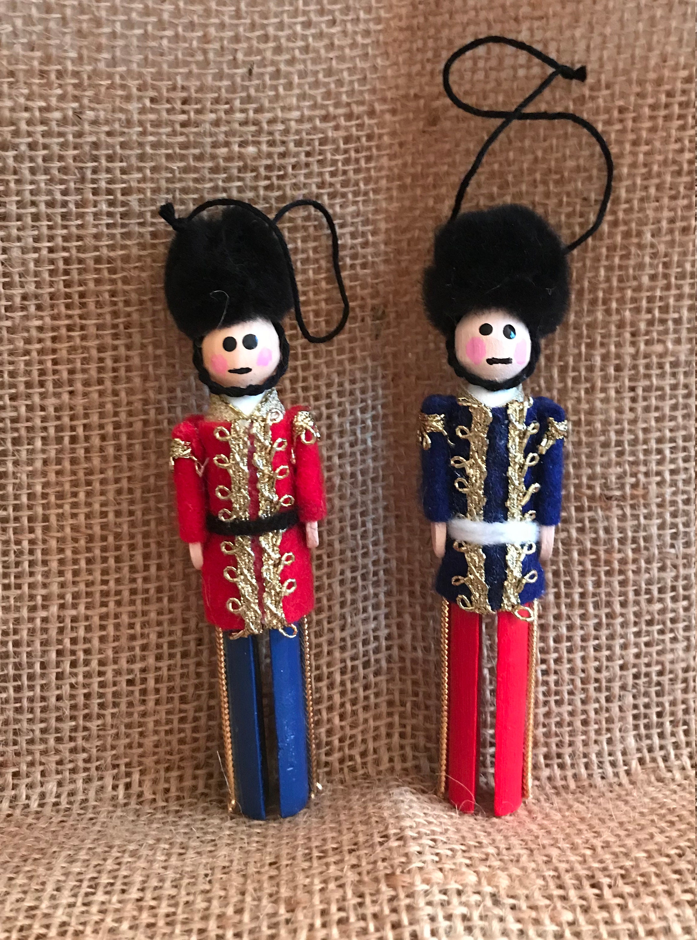 Clothespin Soldier Tutorial - Etsy