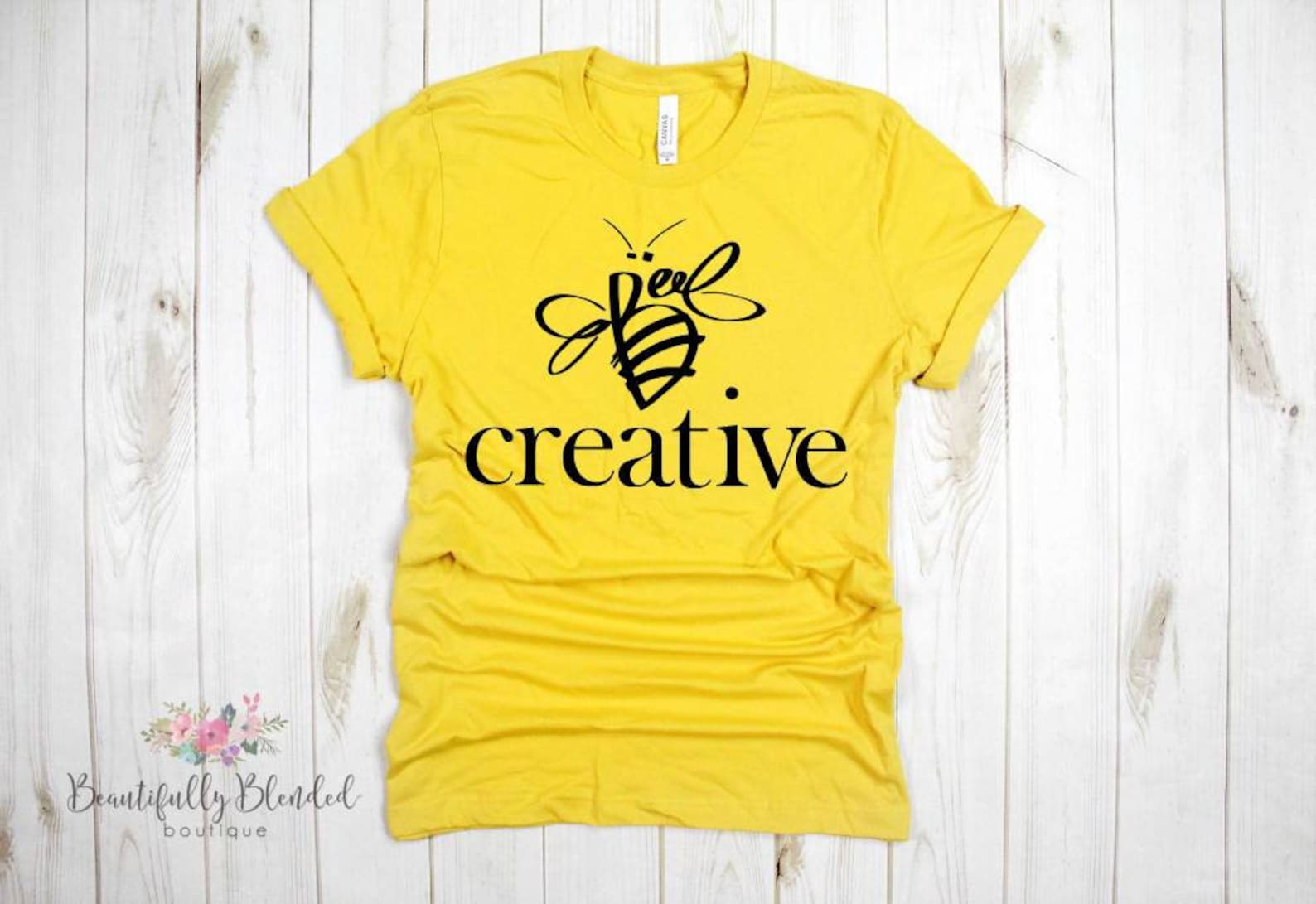 Bee Creative Be creative Bee Shirt | Etsy