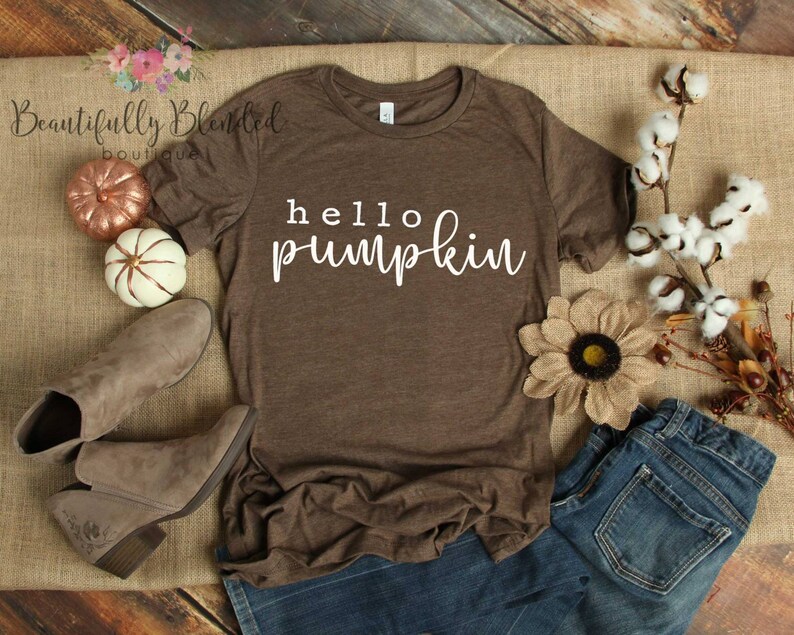 Hello Pumpkin - Etsy
