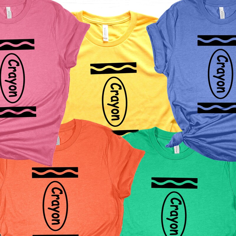 Crayon Costume Shirt - Etsy