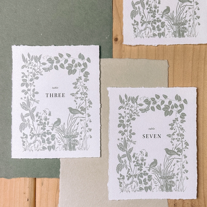 Sunflower Table Numbers - Etsy