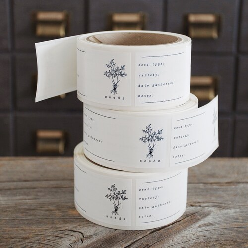 Seed Labels Flower Seed Labeling Sticker Label for Seed - Etsy