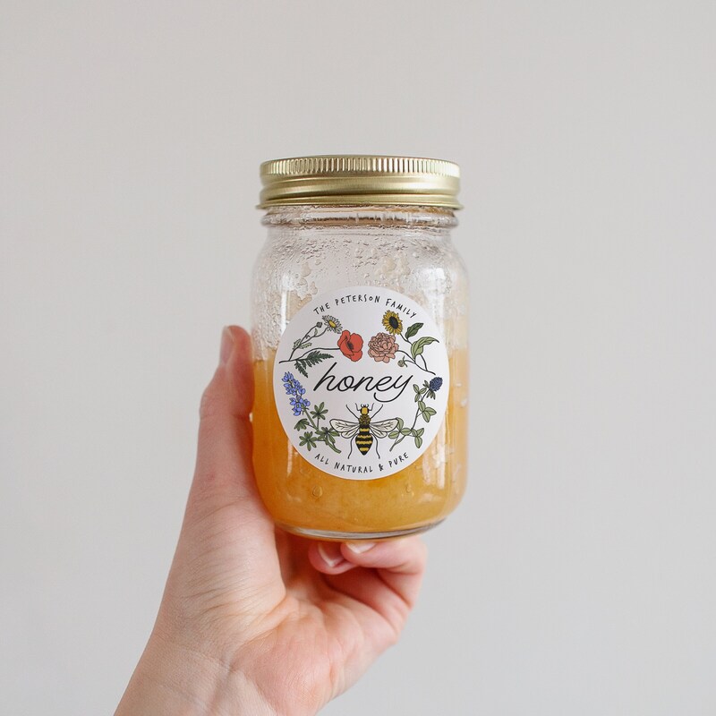 Honey Label - Etsy