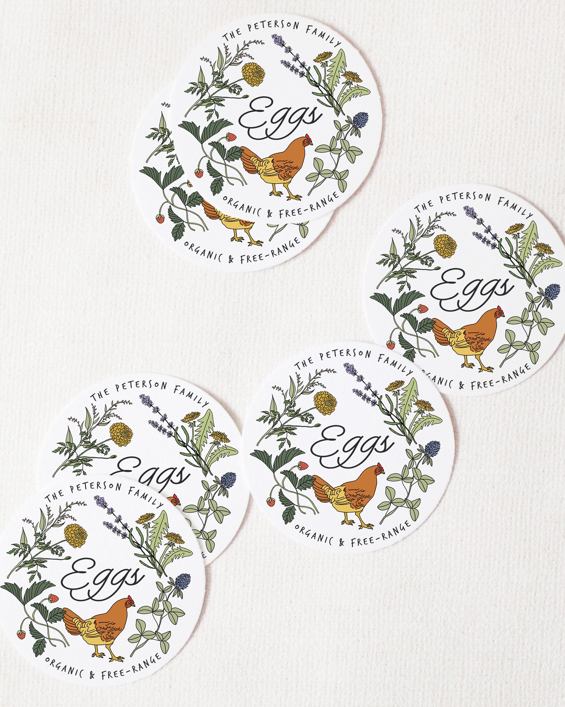 DIGITAL FILE, Custom Egg Sticker, Fresh Eggs, Chicken Sticker, Egg ...