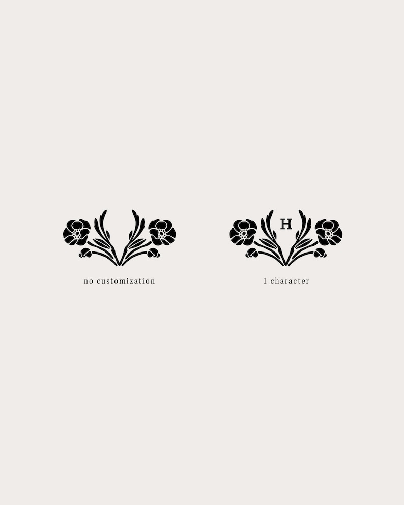 Poppy Monogram Embosser, Embosses From BOTTOM, Simple Envelope Embosser ...