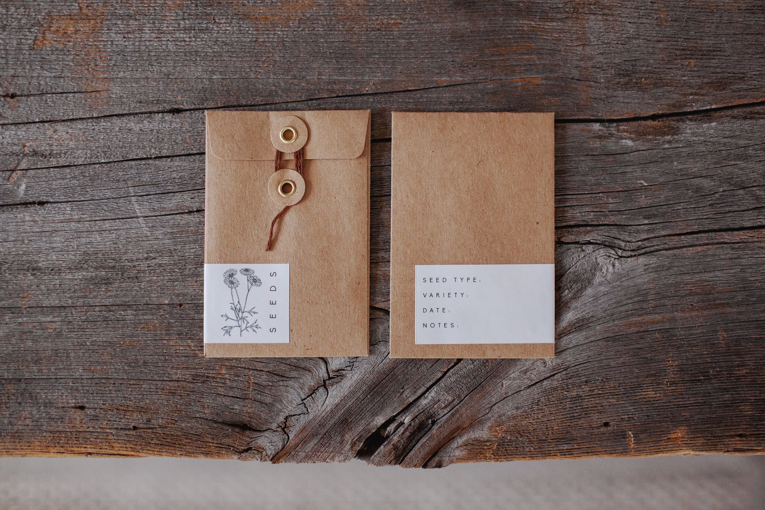 Seed Labeling Labels for Seed Packets Write on Seed Labels - Etsy UK