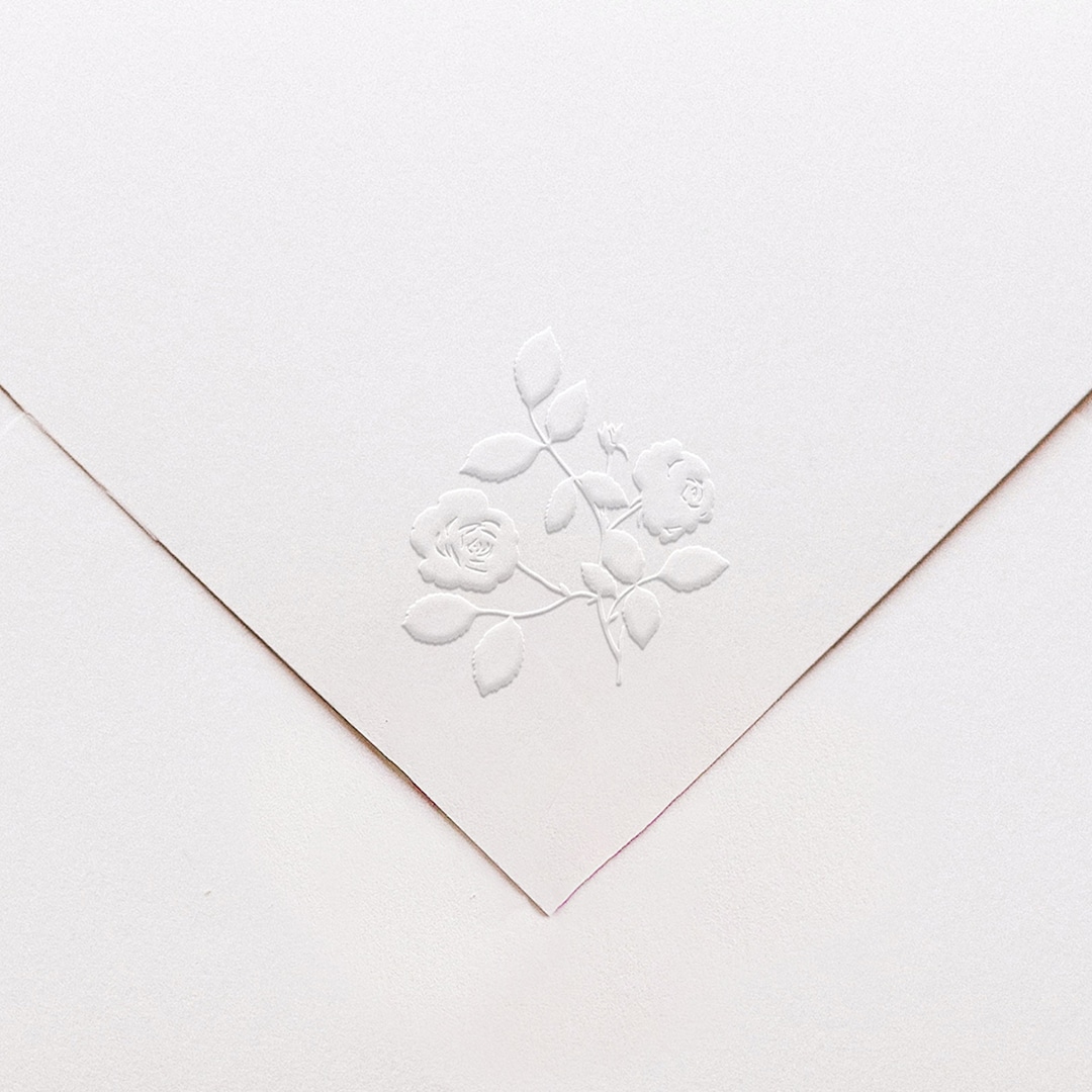 Garden Rose Embosser, Floral Embosser, Envelope Embosser, Emboss ...