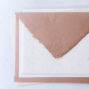 Monogram Floral Embosser | Simple Envelope Embosser, Emboss Wedding ...