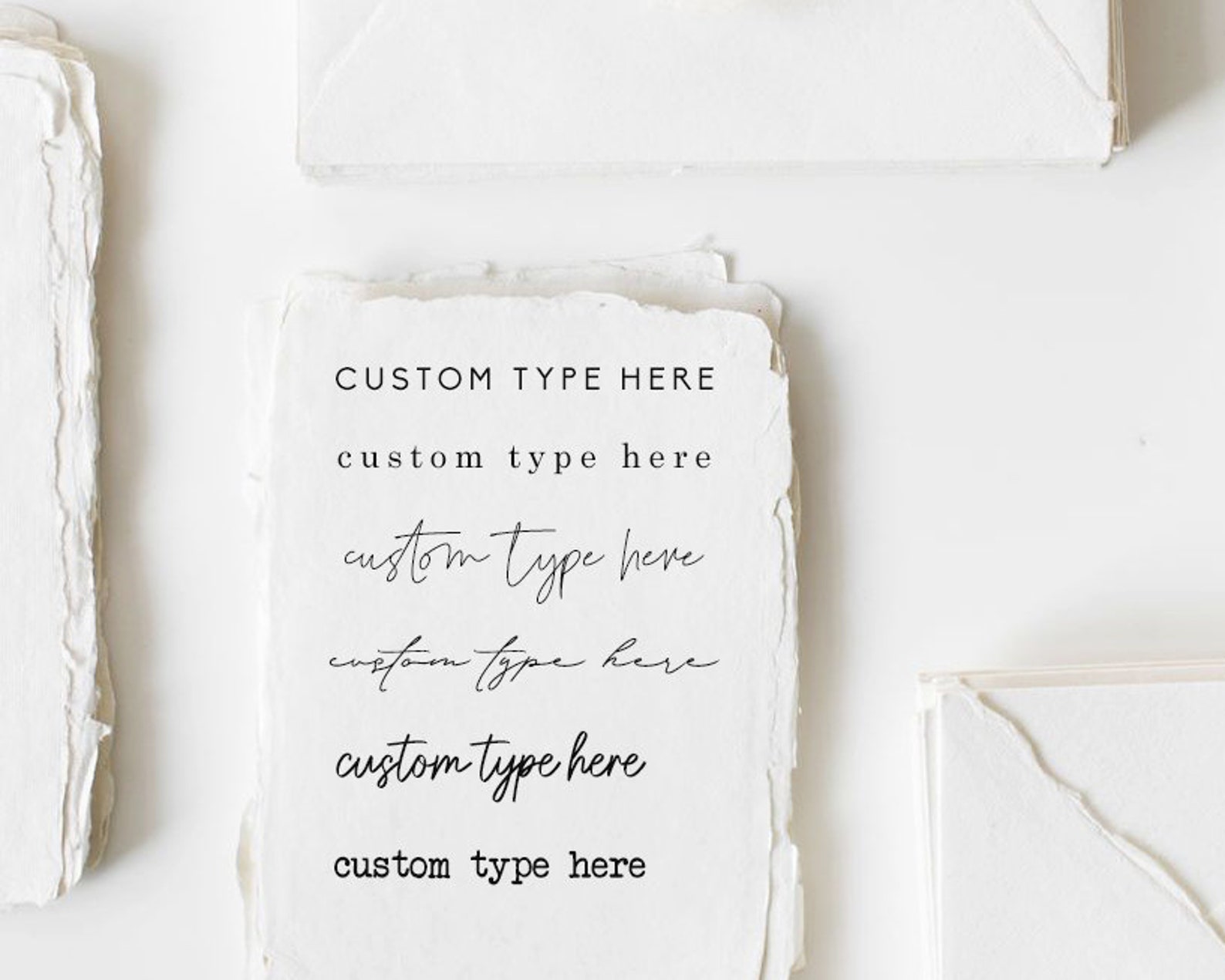 Custom Word Stamp Custom Wedding Stamp Custom Business - Etsy