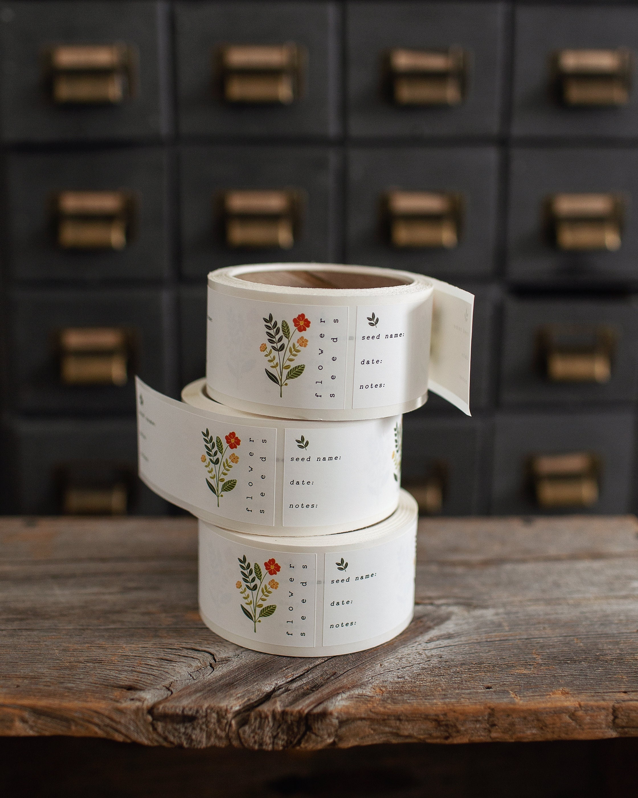 Seed Labels Labeling for Flower Seeds Labels for Zinnia | Etsy