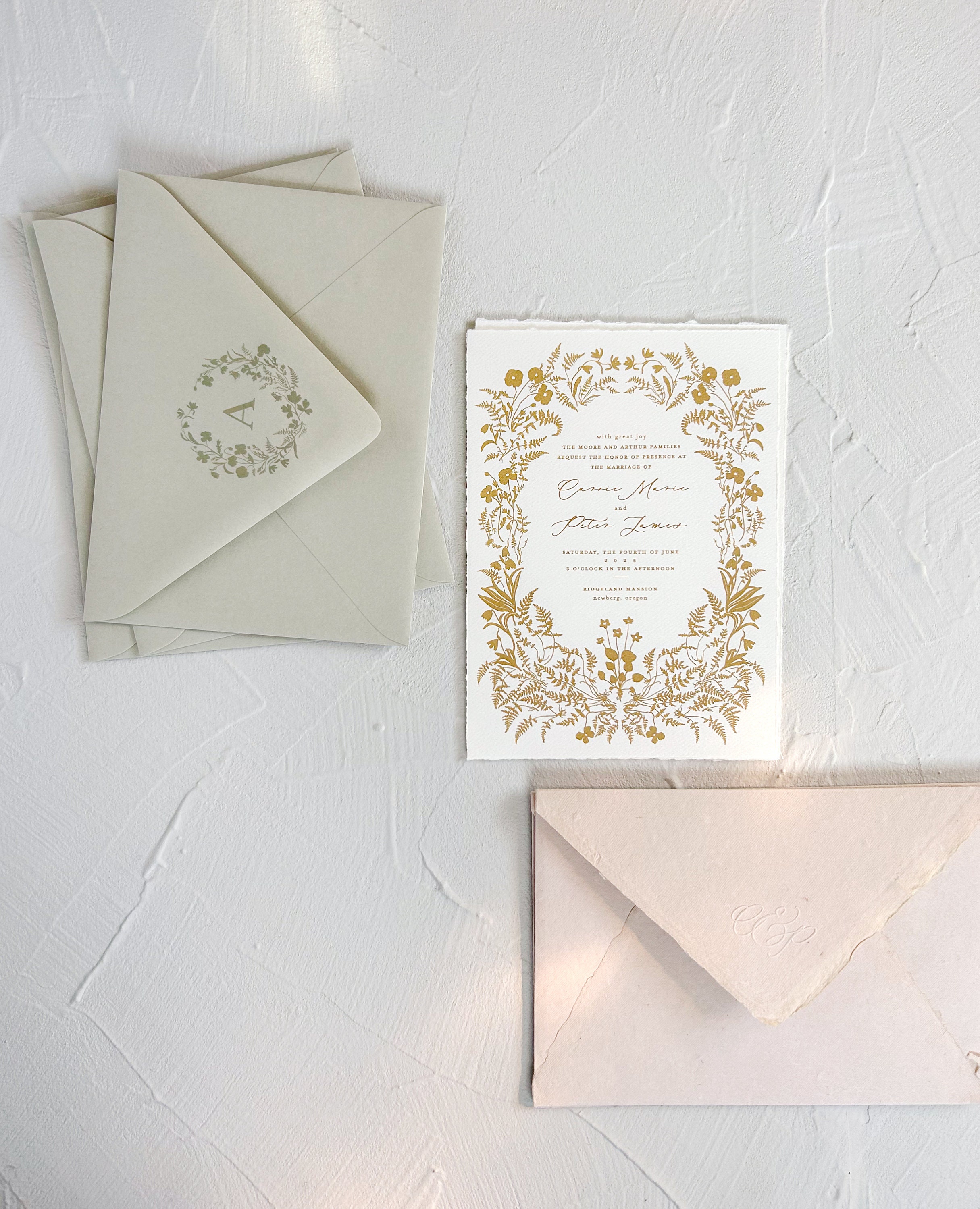 Monogram Embosser | Simple Envelope Embosser, Emboss Wedding Envelopes ...