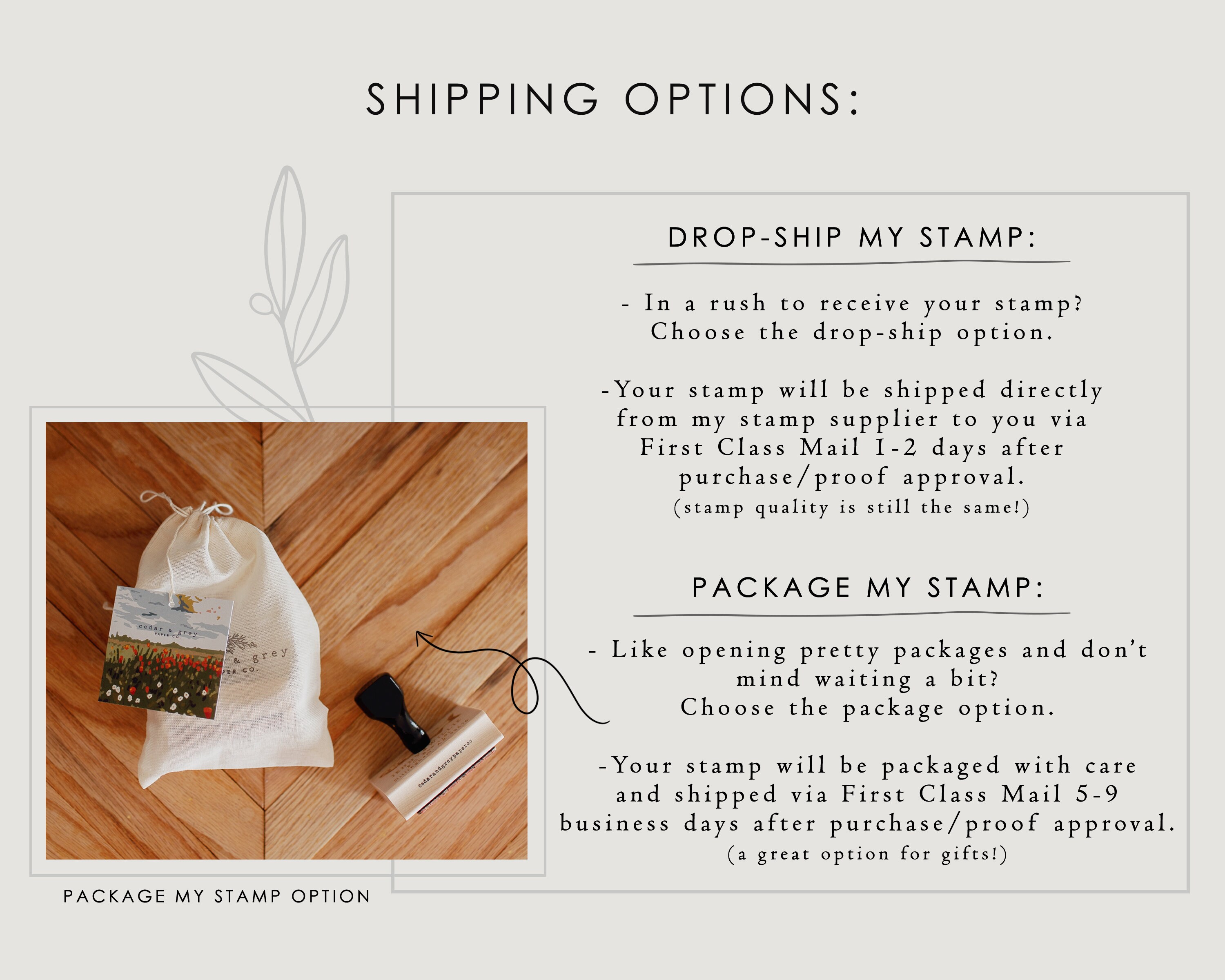 Flower Seed Packet Stamp Poppy Seed Stamp Seed Labeling - Etsy