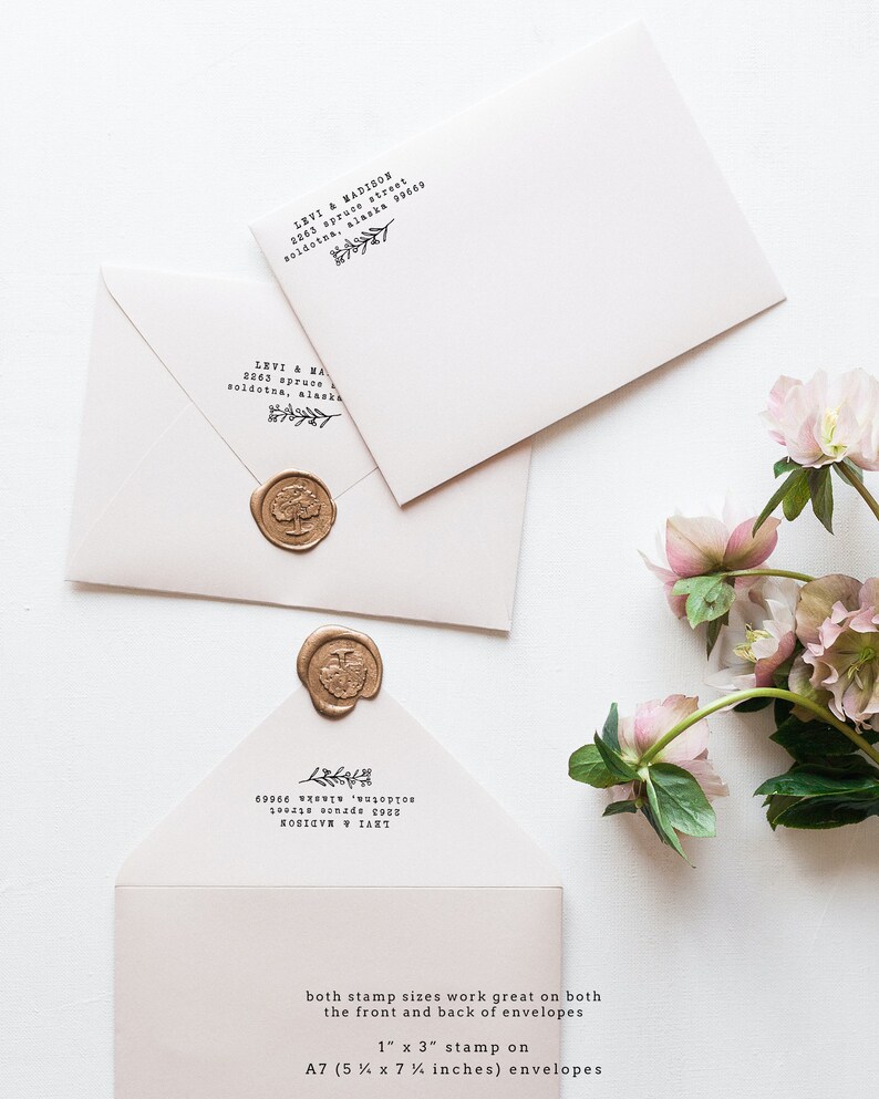 Custom Return Address Stamp Typewriter Font Stamp - Etsy Custom Return Address Stamp Typewriter Font Stamp - Etsy