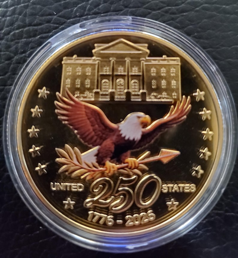 Commemorative U.S. 250th Anniversary Coin - Etsy