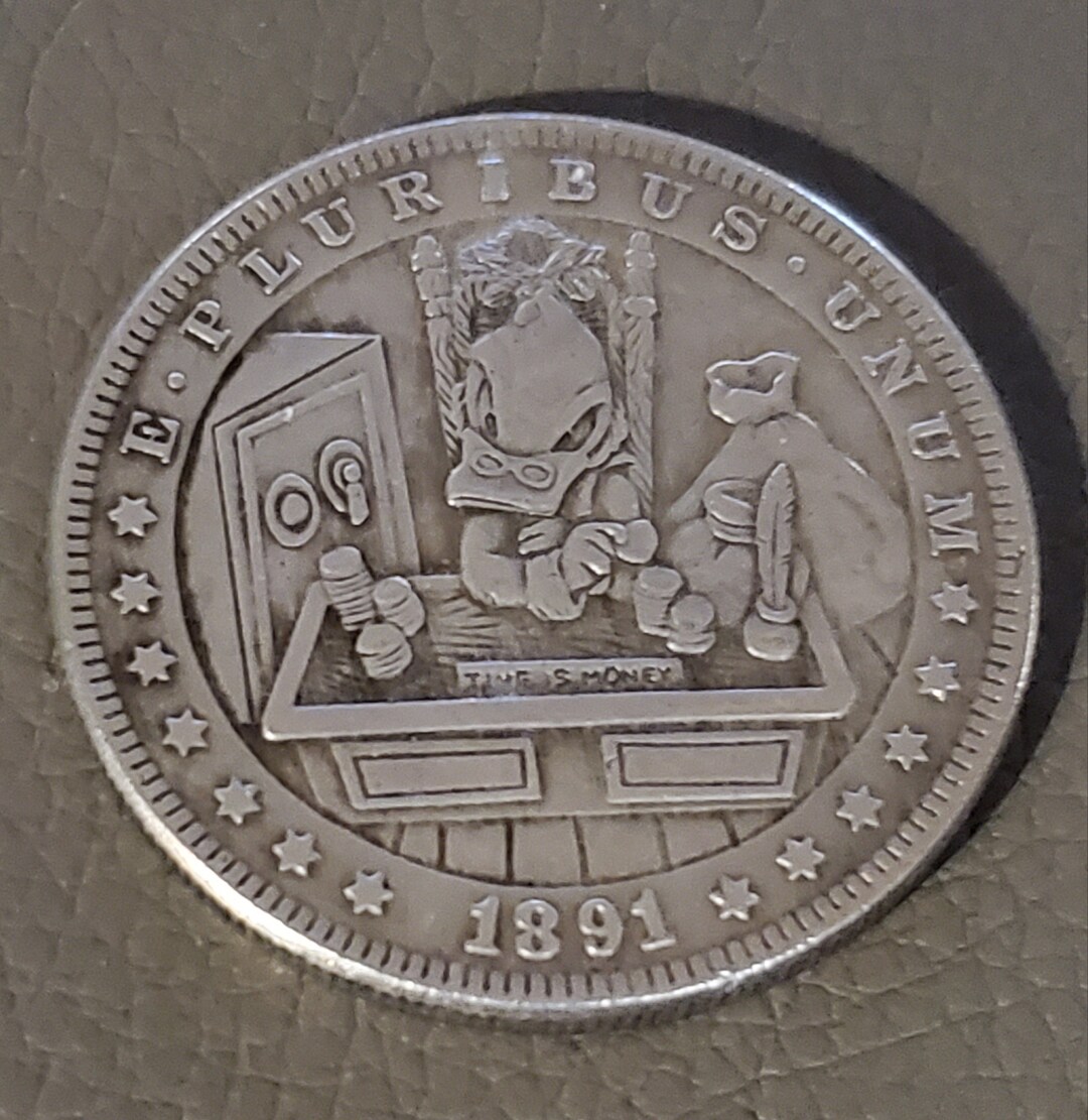 Scrooge Mcduck Hobo Dollar Coin - Etsy